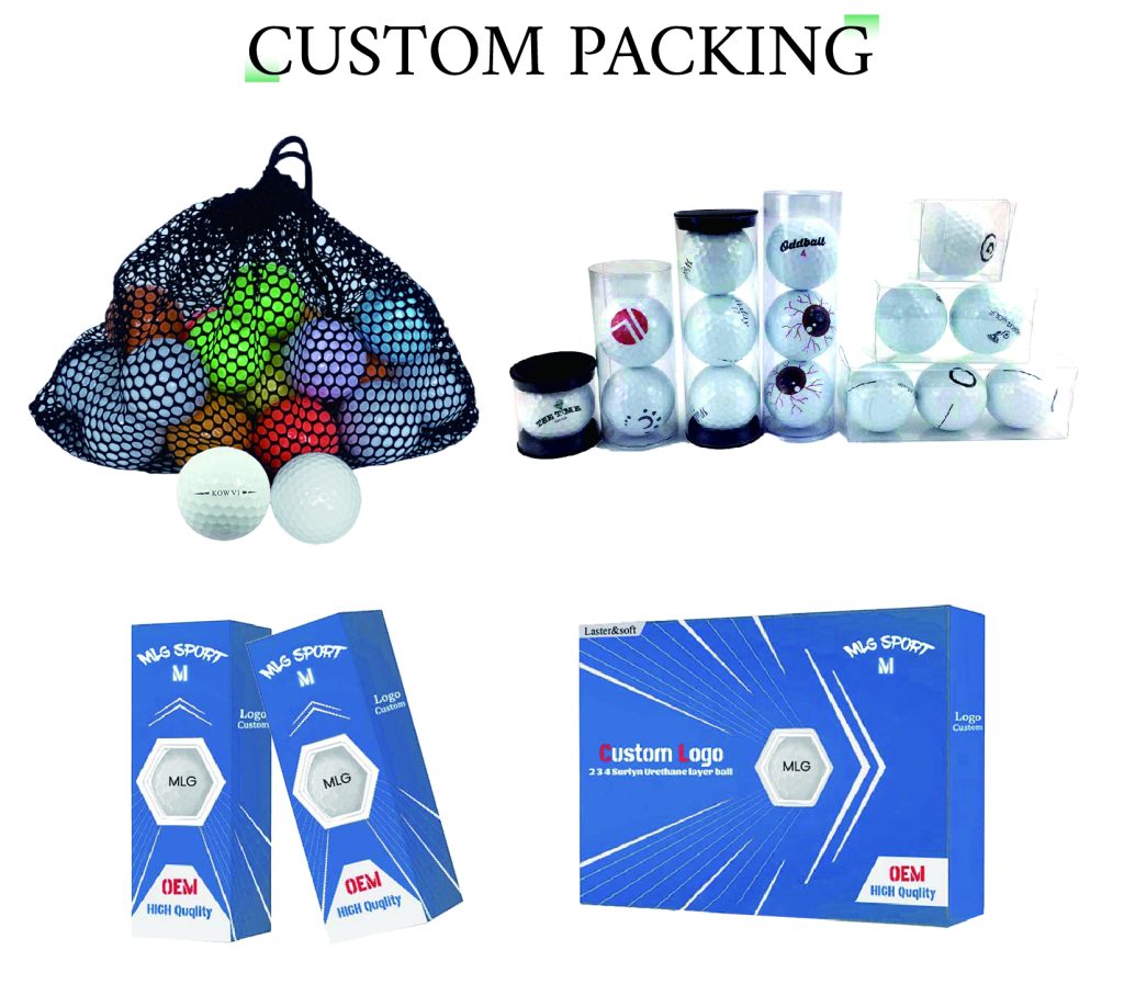 Custom Printed Golf Balls - Rolling Printing