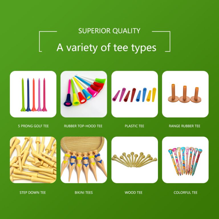 Paper Bag Filled Golf Tees