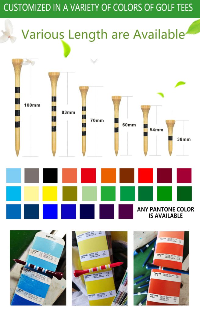 Paper bag filled golf tee