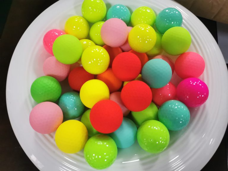 Glossy Colored Golf Balls