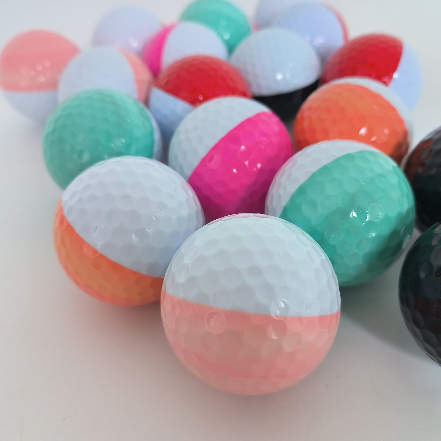 Two Tone Golf Balls
