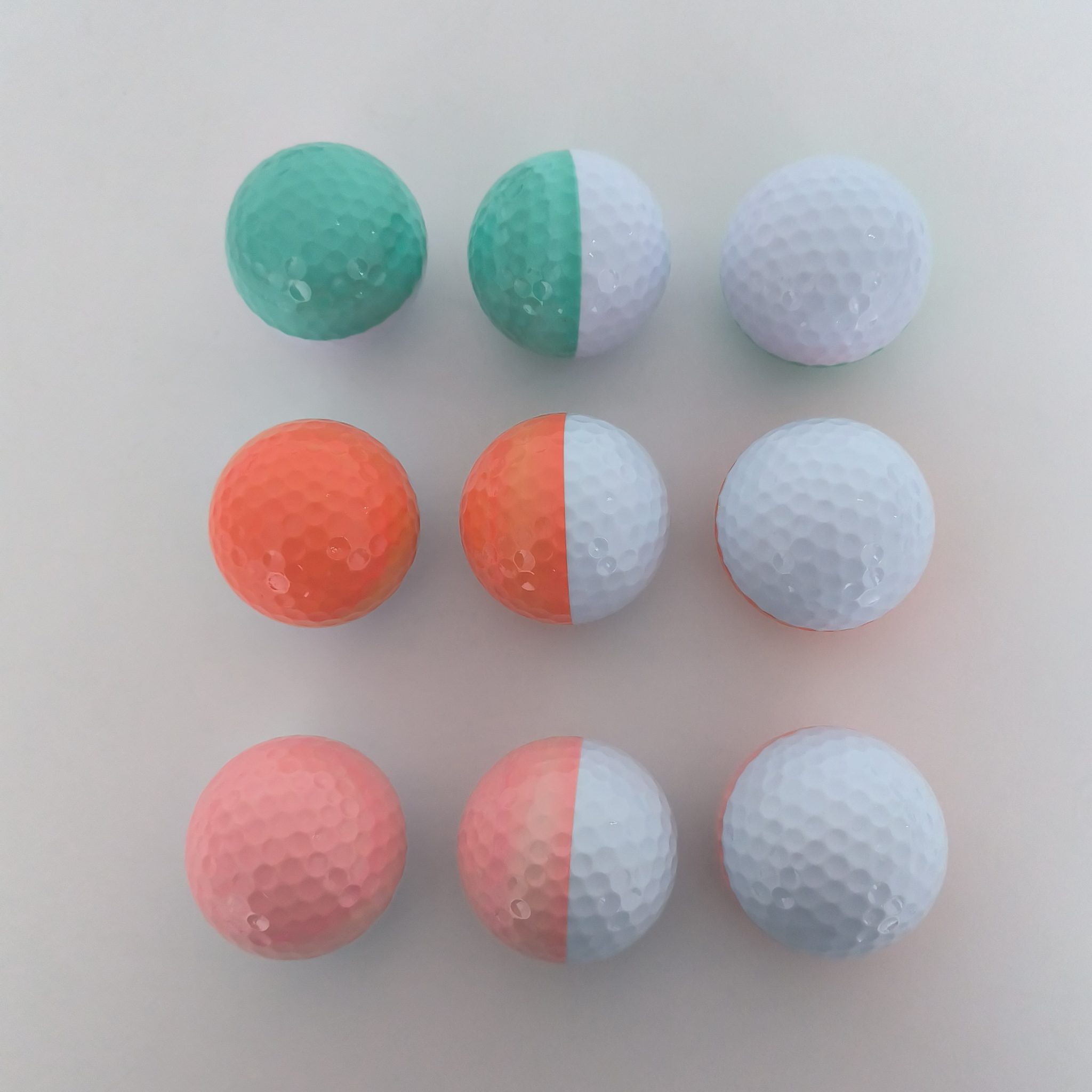 Two Tone Golf Balls