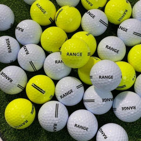 Practice Golf Balls - Yellow