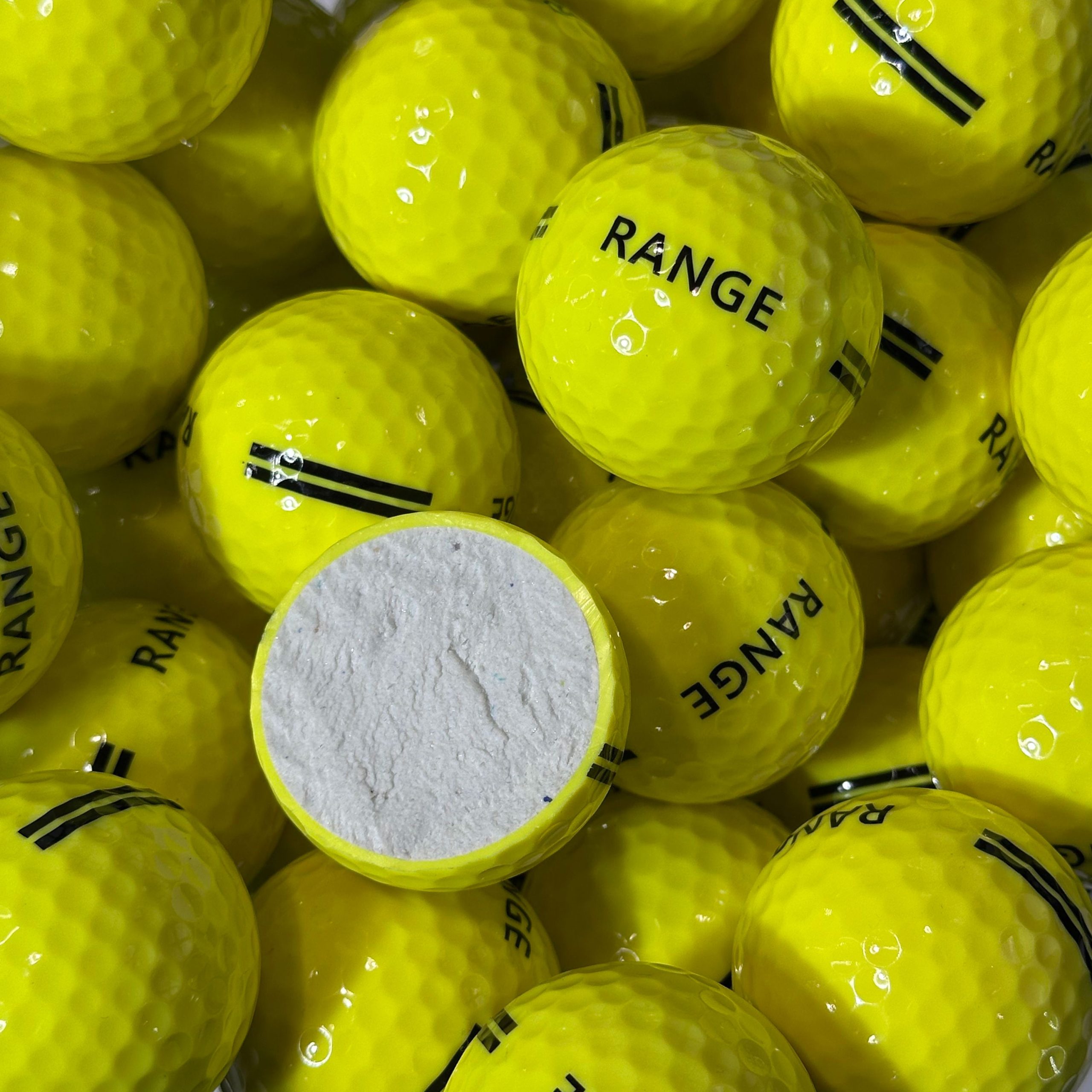 Golf Range Ball Yellow