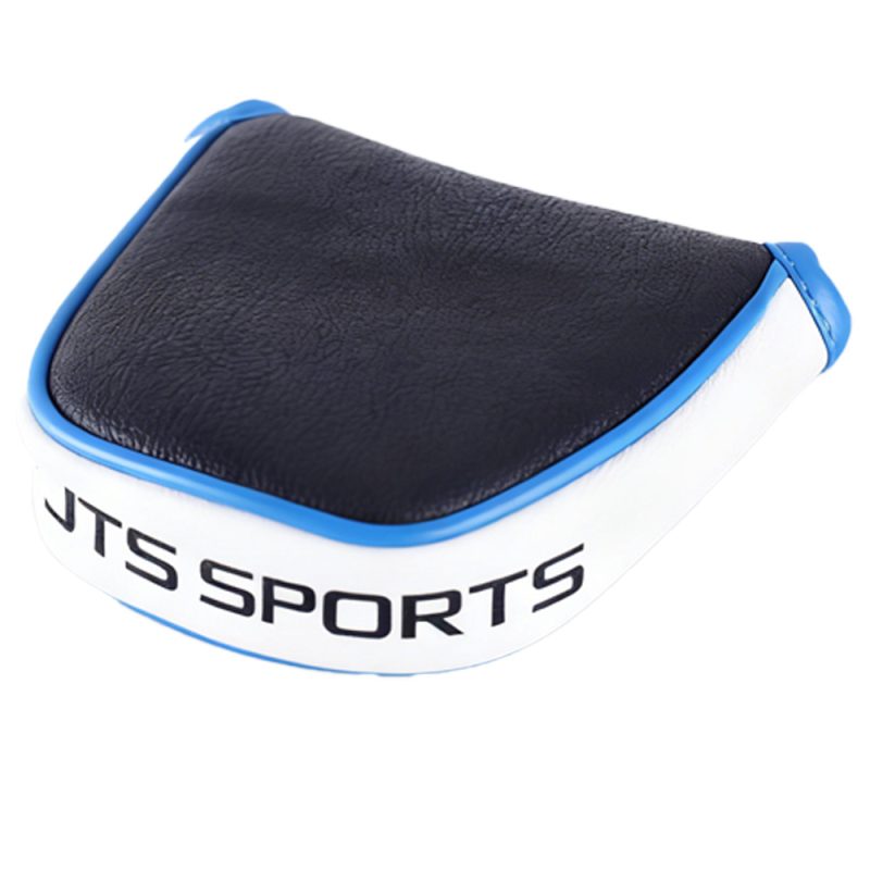 Round Mallet Putter Cover With Drop-Shape Closure